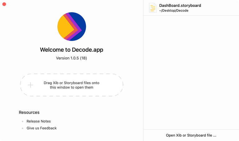 Decode App · App That Converts Xib Files To Swift Source Code