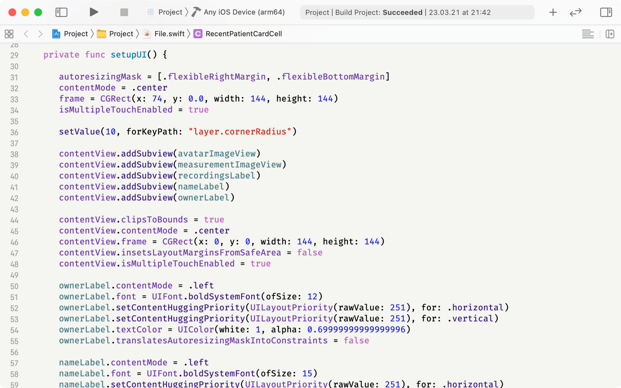 Decode.app · App that Converts Xib files To Swift source code